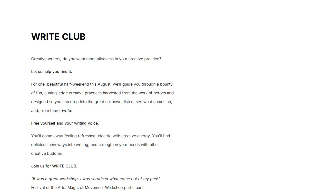 Write Club